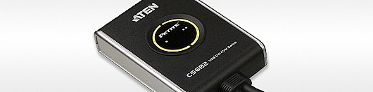 פי.סי סנטר | ממתג ATEN CS682 KVM DVI | תקשורת מחשבים | קופסאות מיתוג