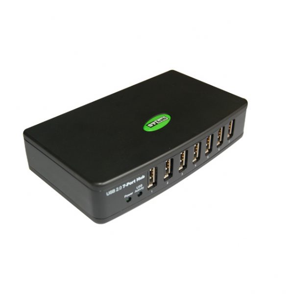פי.סי סנטר | מפצל ST-LAB ST-U-340 USB2.0 7 PORTS HUB BLACK | אביזרים ...
