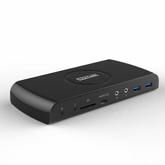 פי.סי סנטר | תחנת עגינה ST-LAB ST-U-860 USB 3.0 Dock with Card Reader ...
