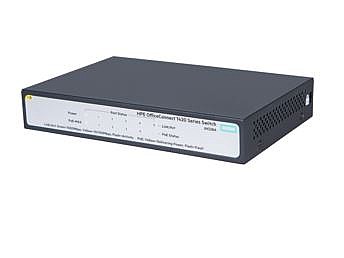 פי.סי סנטר | רכזת רשת / ממתג HP 1420-5G PoE+ JH328A | תקשורת מחשבים ...