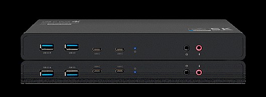 פי.סי סנטר | תחנת עגינה Protec USB/USB-C Dual 4K 60HZ DM199 | אביזרים ועזרים | אביזרים למחשבים ...