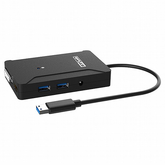 פי.סי סנטר | תחנת עגינה STLab U-1100 USB 3.0 Mini Dock HDMI + DVI + Hub ...