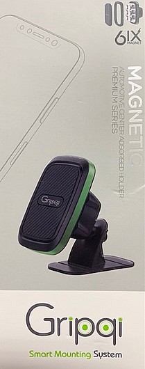 פי.סי סנטר | מעמד רכב מגנטי לטלפון Gripqi 6IX | אביזרים ועזרים ...