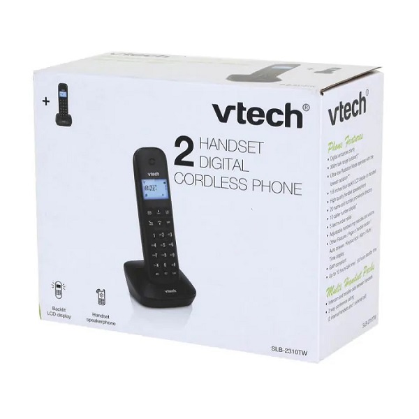 פי.סי סנטר | טלפון אלחוטי כפול VTech 2310TW | אלקטרוניקה | טלפונים