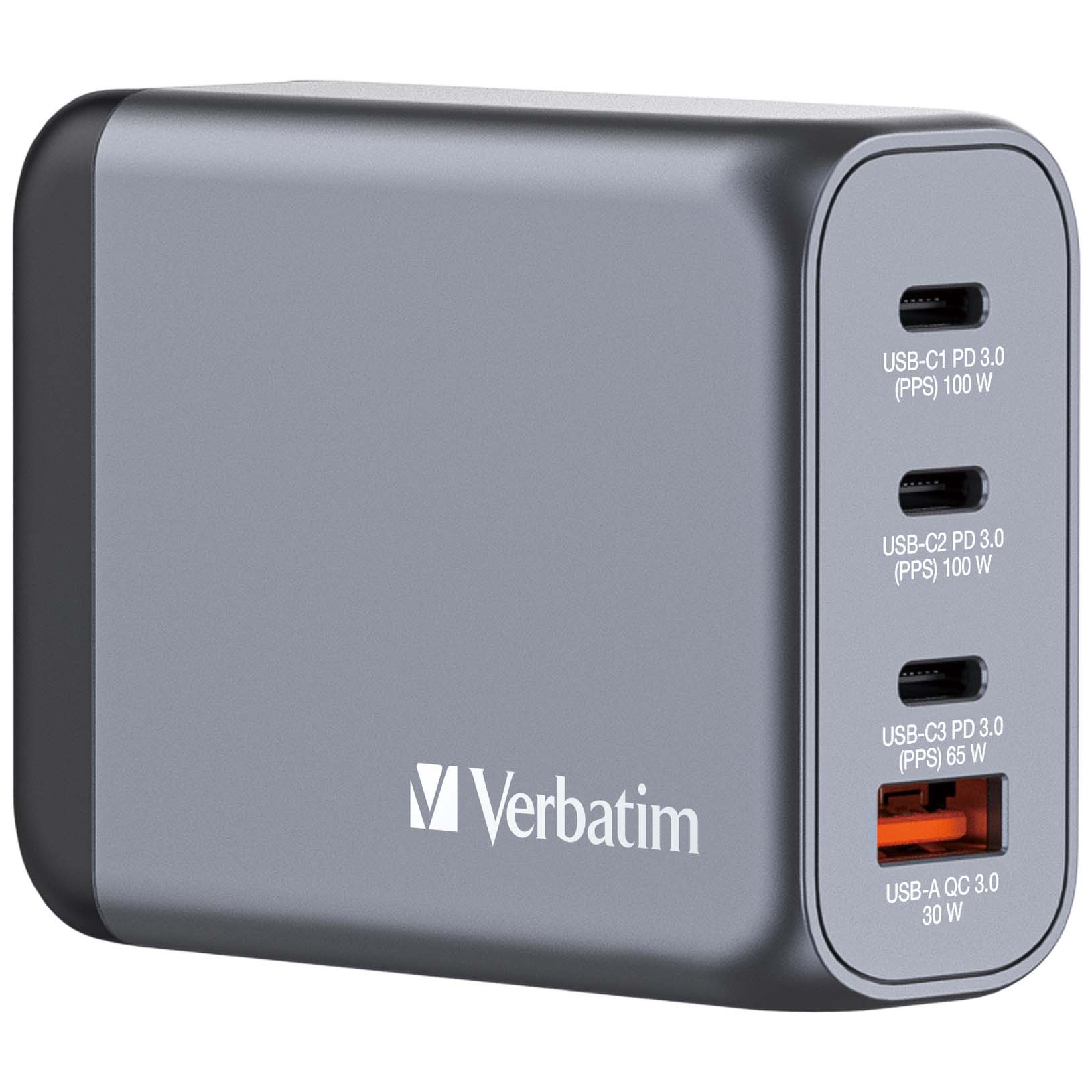 פי.סי סנטר | מטען מהיר Verbatim GaN Charger 200W | אביזרים ועזרים ...