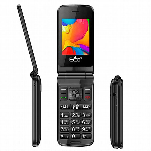 פי.סי סנטר | טלפון סלולרי למבוגרים ECO FLIP Phone 4G | מחשבים | טלפון נייד