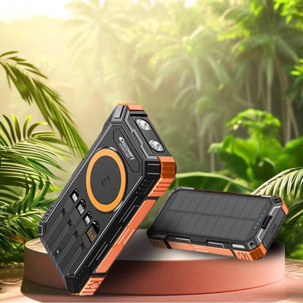 פי.סי סנטר | סוללת גיבוי סולארית ניידת ועוצמתית DS PB 25 Solar 20,000mAh | אביזרים ועזרים ...