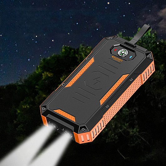 פי.סי סנטר | סוללת גיבוי סולארית ניידת ועוצמתית DS PB 35 Solar 30,000mAh | אביזרים ועזרים ...